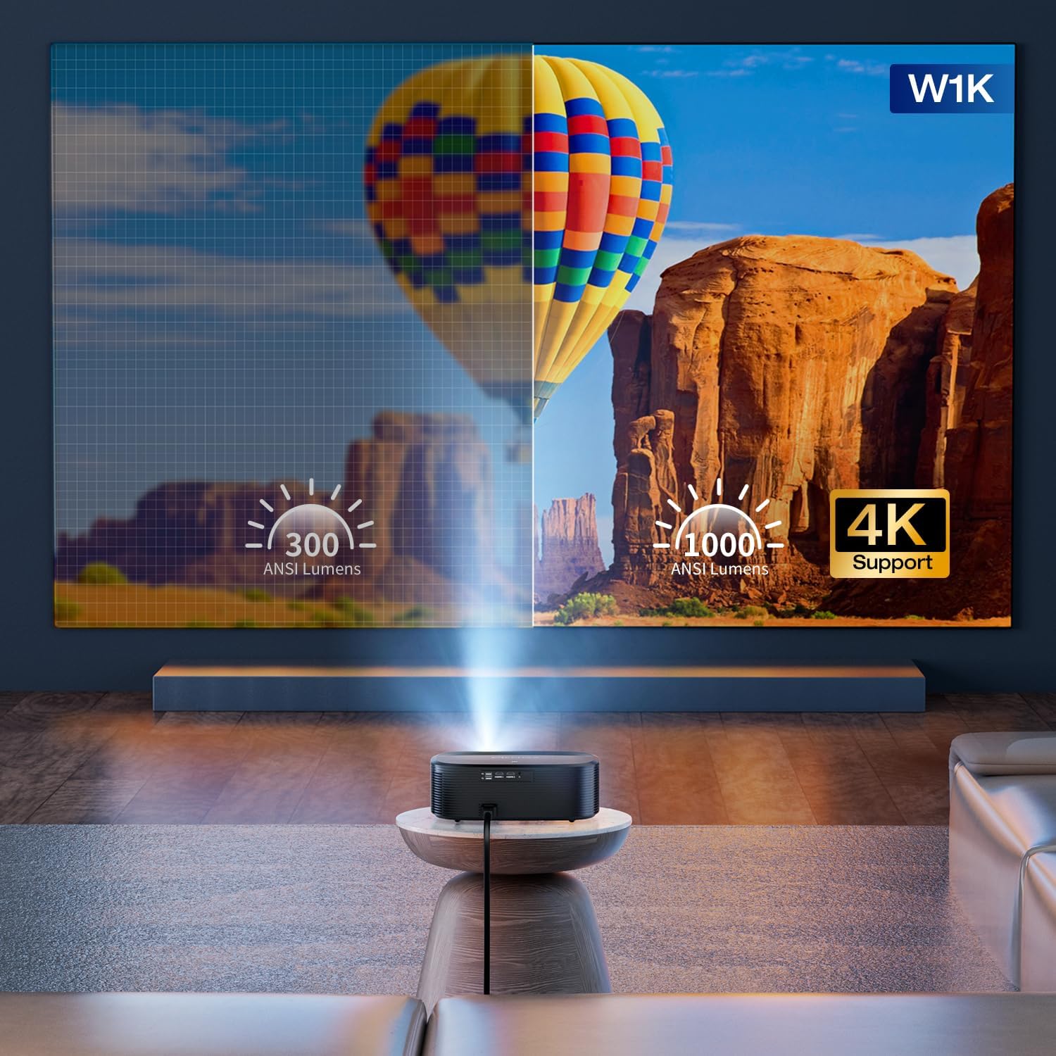 ELEPHAS Projector: ELEPHAS W1K