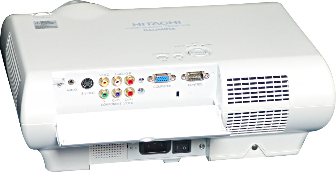 Hitachi PJ TX10E/W/WAU WVGA LCD Beamer