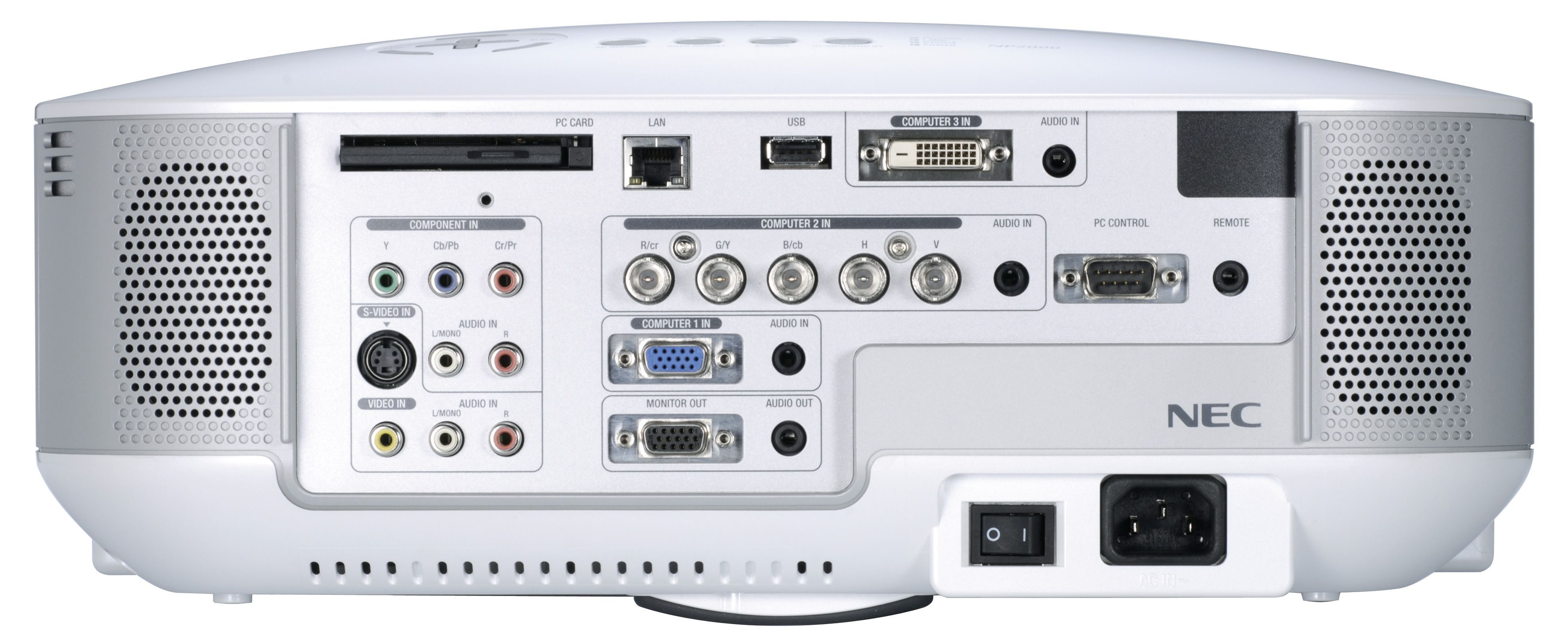 Nec NP2000 mit der Optik:NP02ZL XGA LCD Beamer