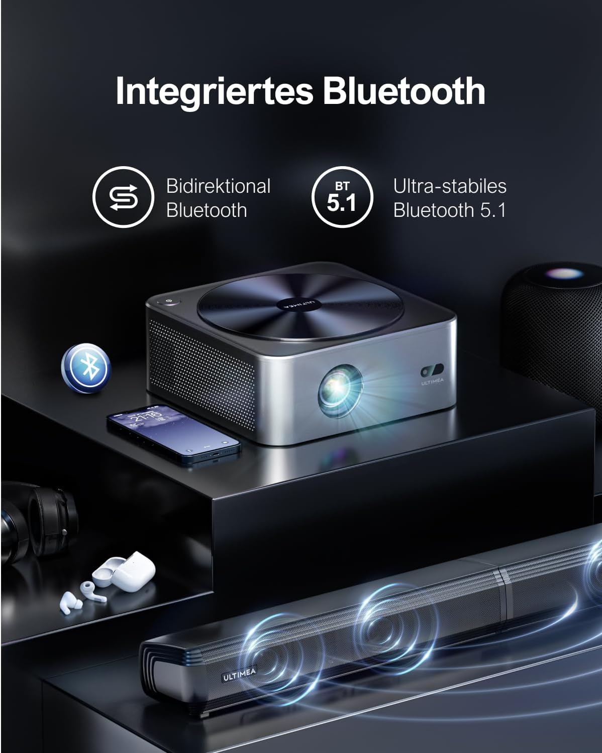 Ultimea Apollo P40 HDTV 3D LCD Beamer